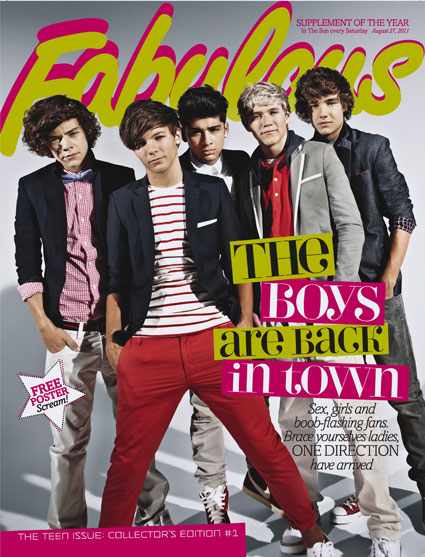 Much Better: One Direction para Fabulous Magazine