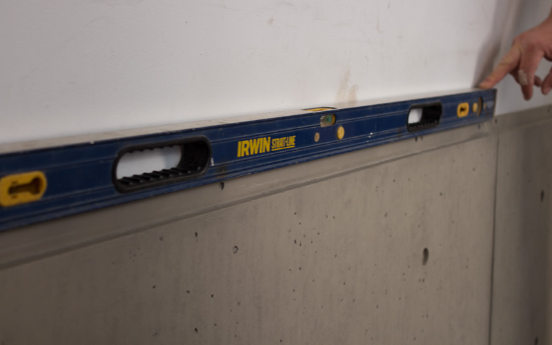 DIY Concrete Wall Instructions - Mod-Blog