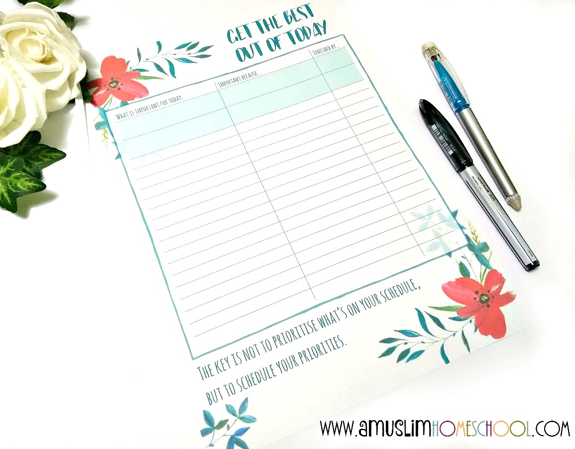 a muslim homeschool: Increase your productivity and get more done with ...