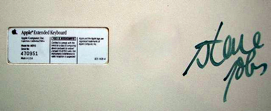 Autograph VIP: RIP Steve Jobs