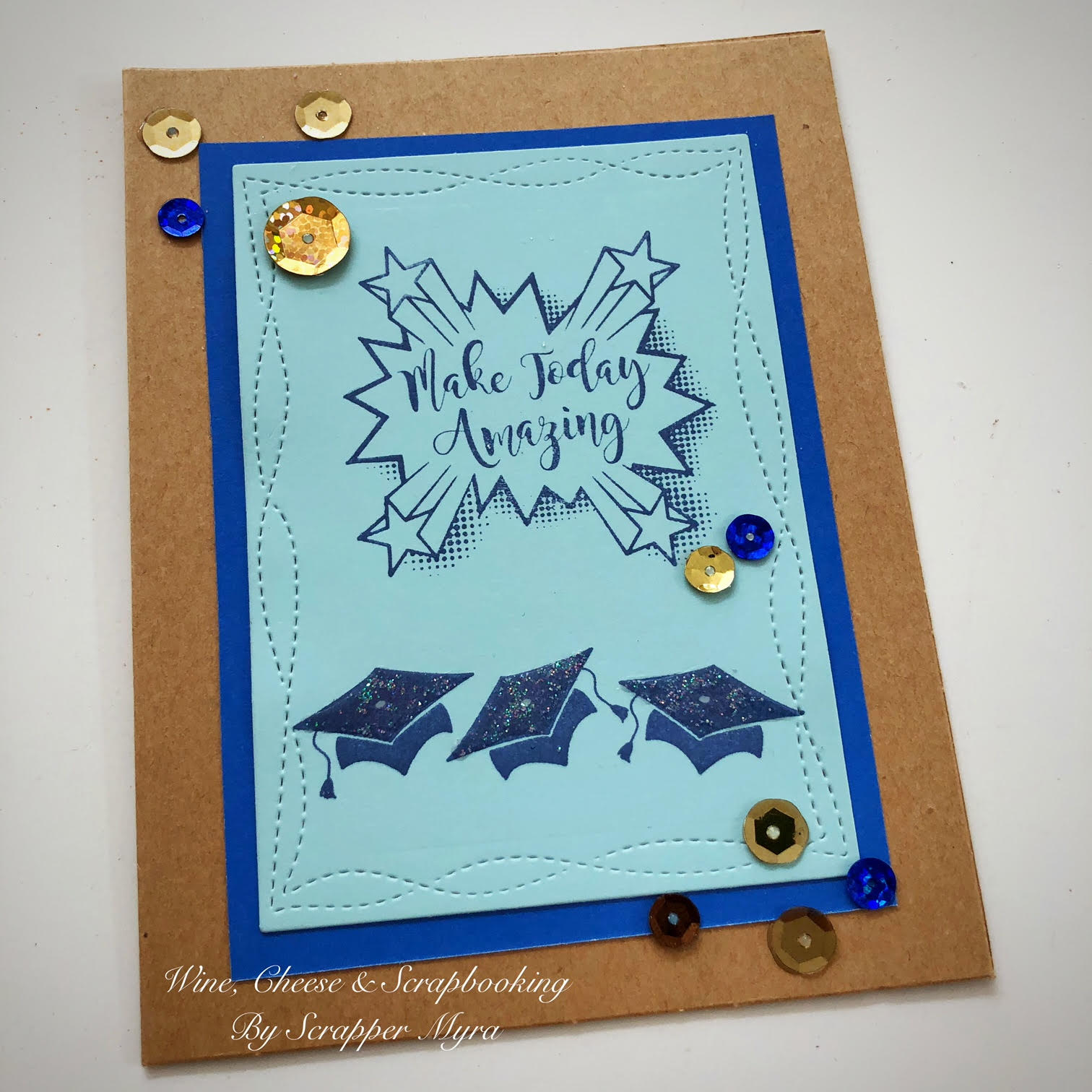 Wine, Cheese and Scrapbooking: Graduation Cards