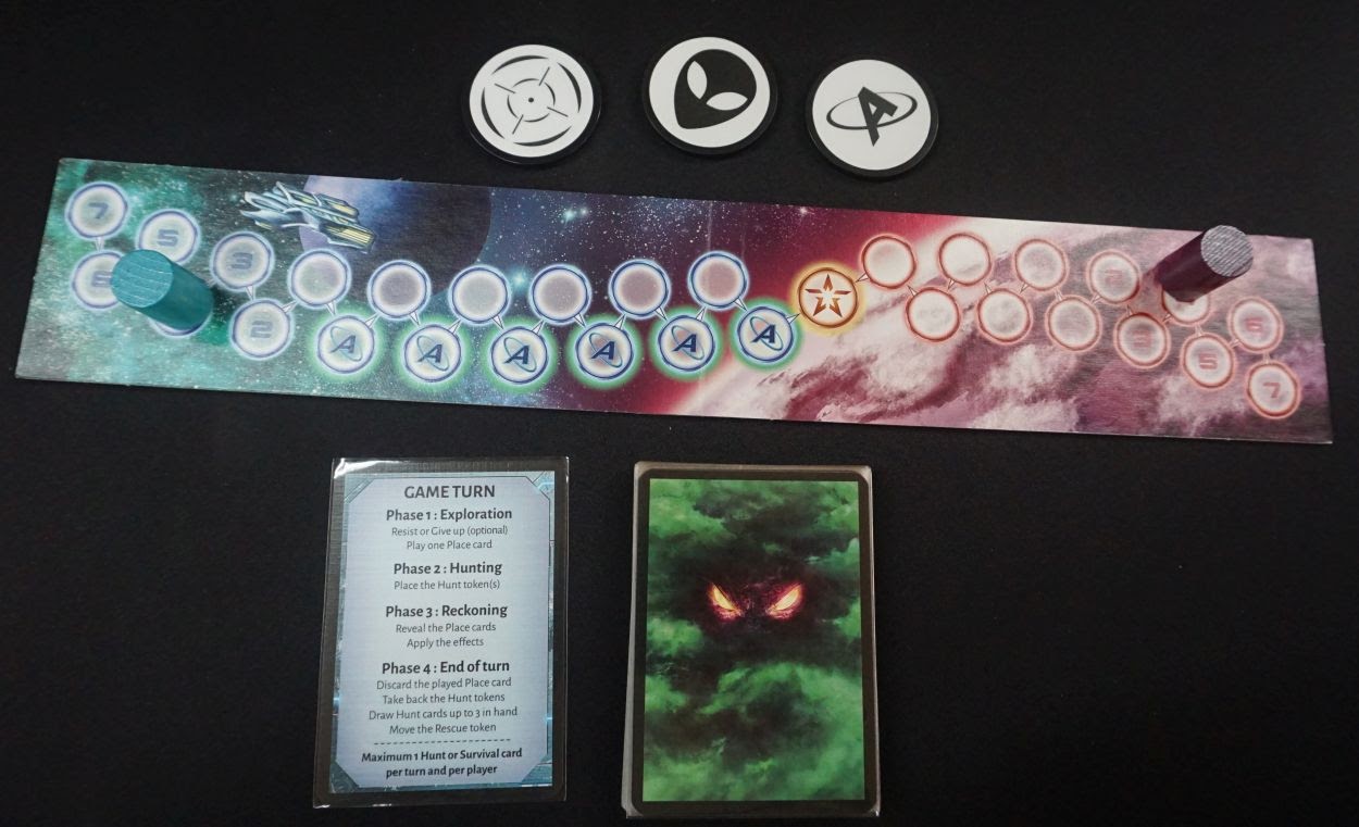 Hiew's Boardgame Blog: Not Alone