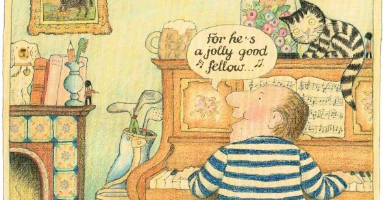 Pictures from an Old Book: "Burglar Bill" By Janet & Allan Ahlberg ...