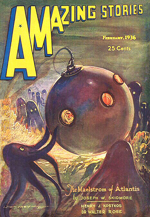 Zontar of Venus: Octopus Imagery #1 (Pulp Magazines)