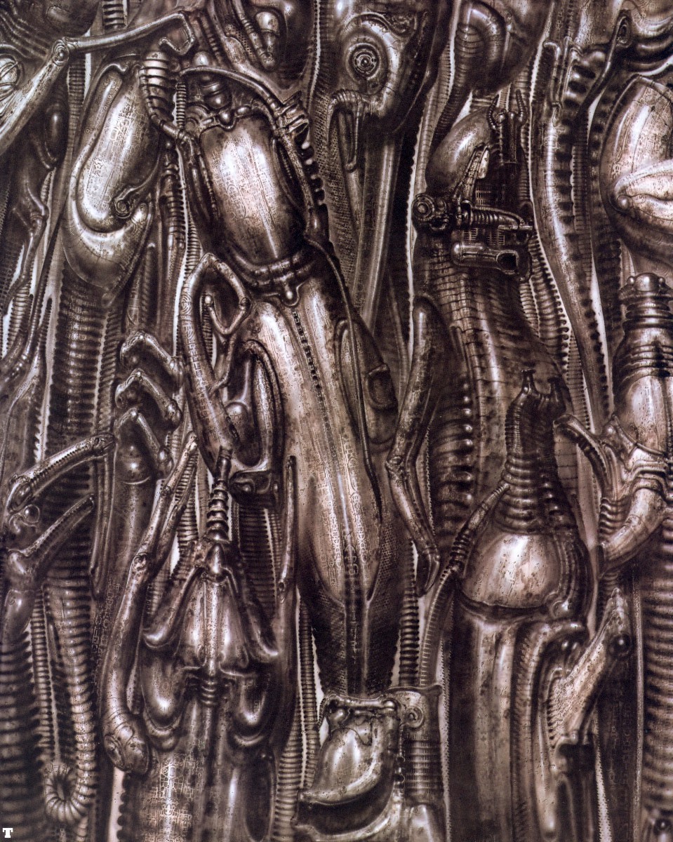 DEIN VERSTAND..weisser mente para tu mente: H.R. GIGER--alien part 1