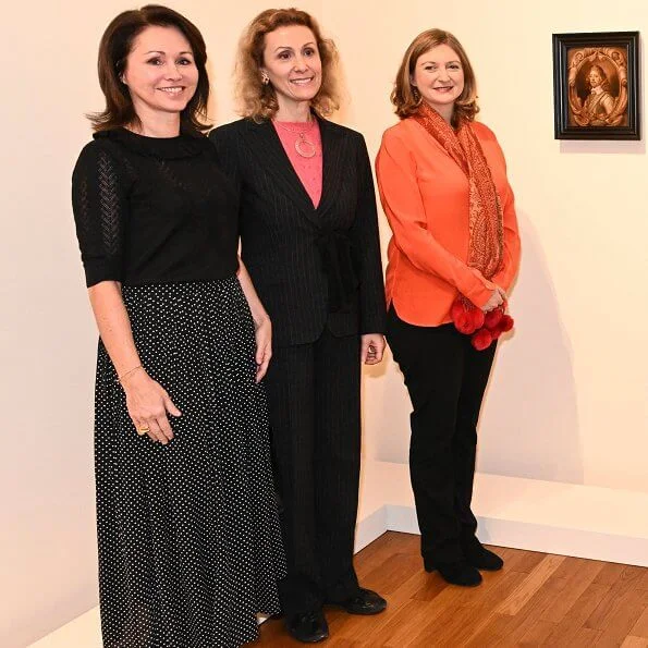 Hereditary Grand Duchess Stephanie attended a Christmas reception at ...