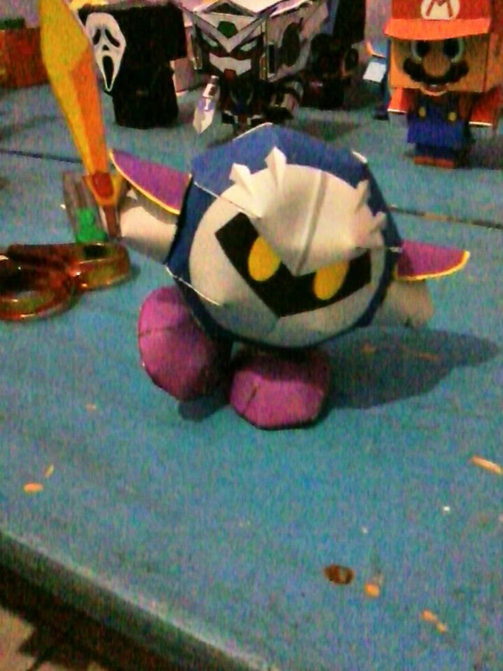 Meta Knight Papercraft | PERI KUDUS