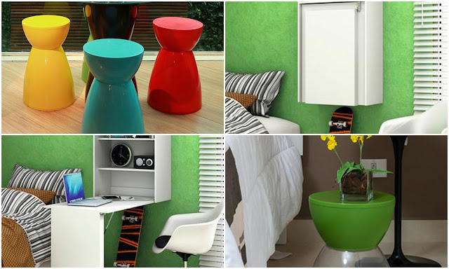 PARA OTIMIZAR O ESPAÇO: MÓVEIS MULTIFUNCIONAIS — SEM QUASES