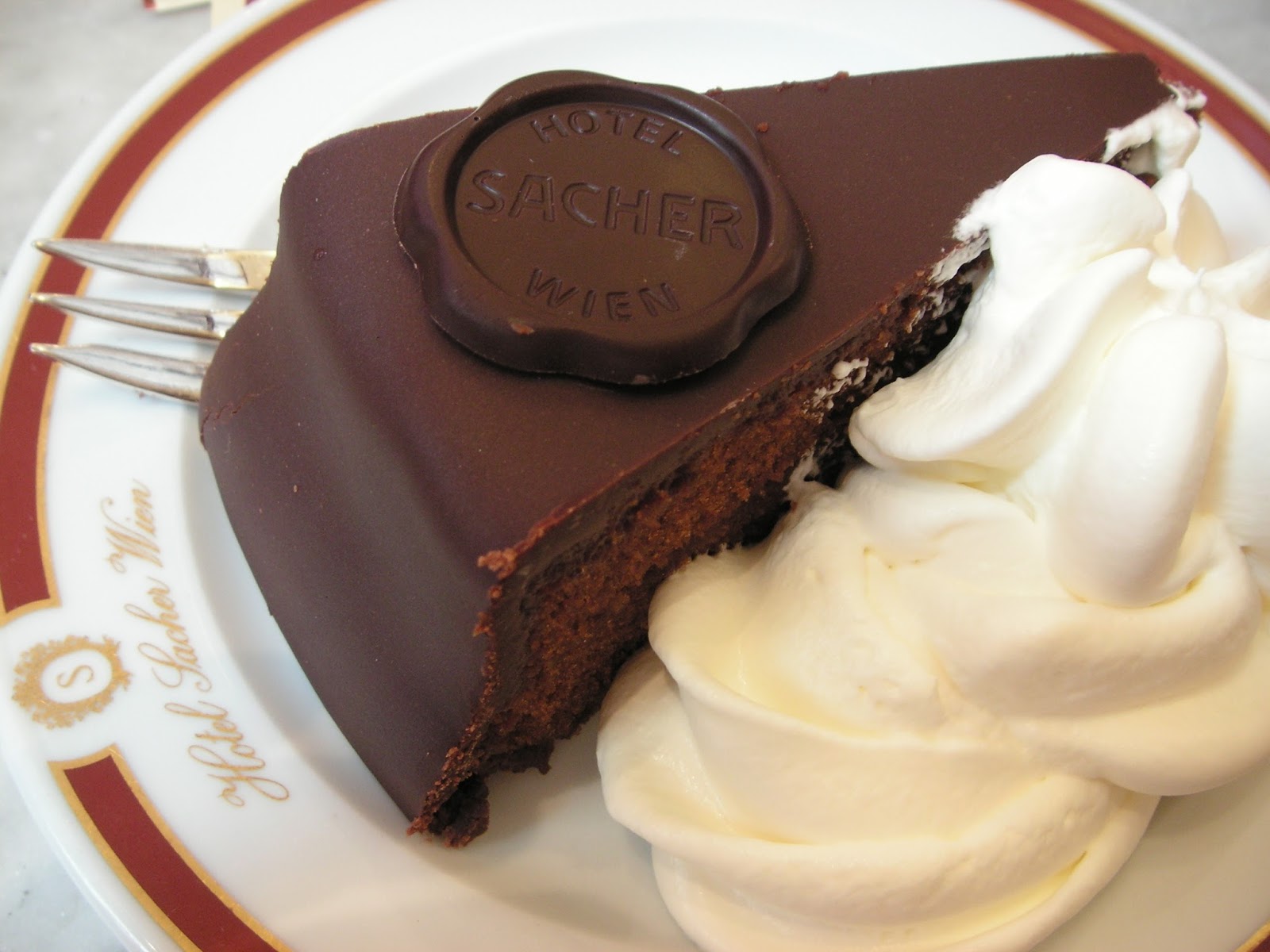 Siempredulces: Tarta Sacher o Sacher-torte (Viena, Austria)