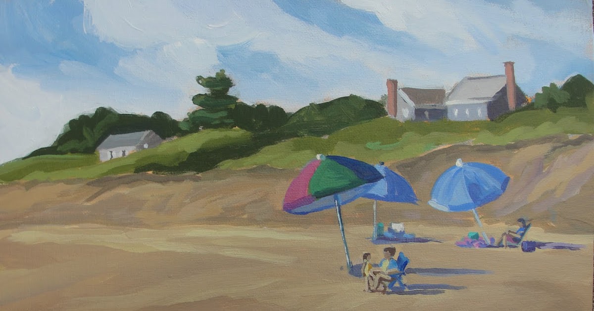 Jen Spaker Art: Cape Cod Beach