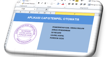 4 Macam Aplikasi Desain Cap Stempel Berbasis Excel - Buku Ajaran SMA SMK