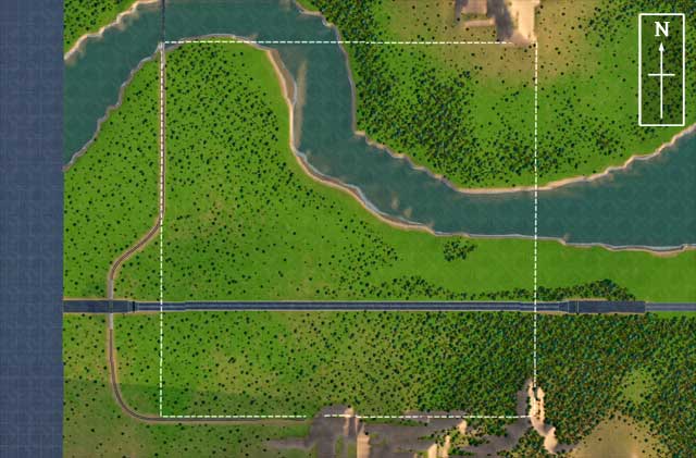 SimCityVersity: SimCity Site & Map: Riverbend