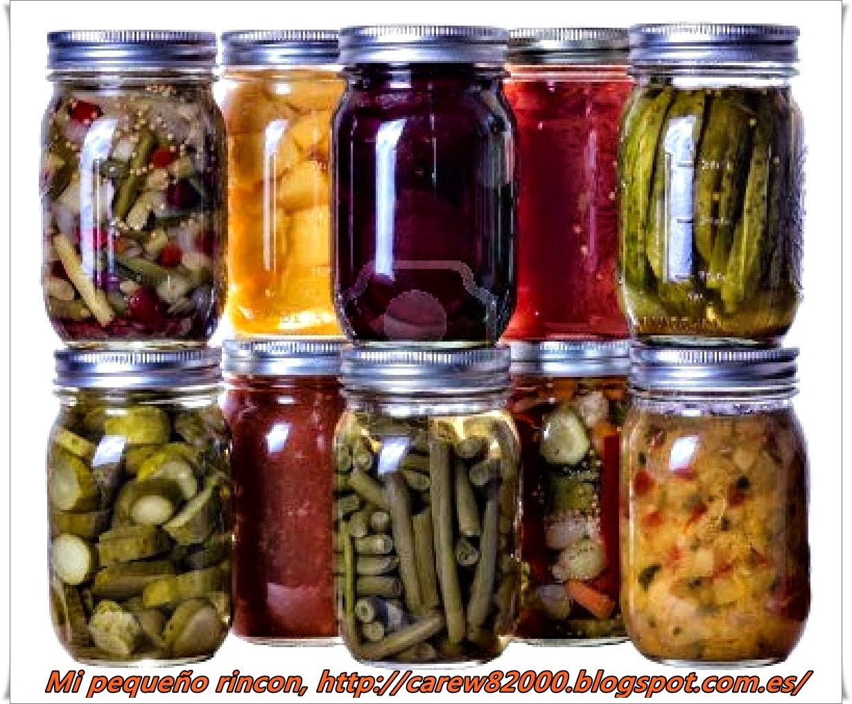 Mi pequeño rincon: Conservas caseras