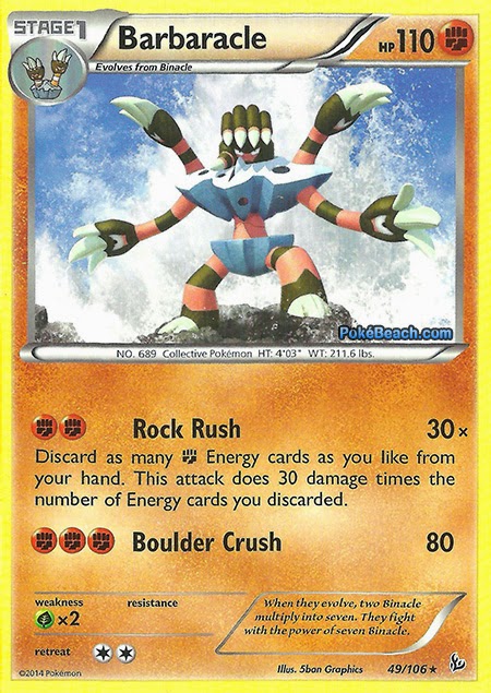 Barbaracle -- Flashfire Pokemon Card Review | PrimetimePokemon's Blog