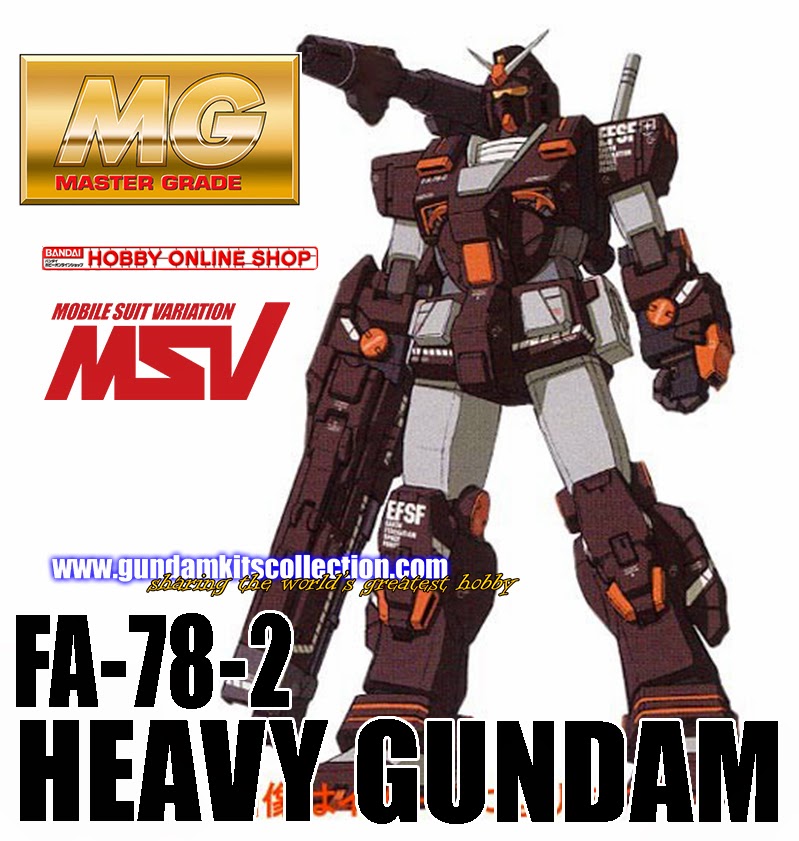 P-Bandai: MG 1/100 FA-78-2 Heavy Gundam - Release Info - Gundam Kits ...