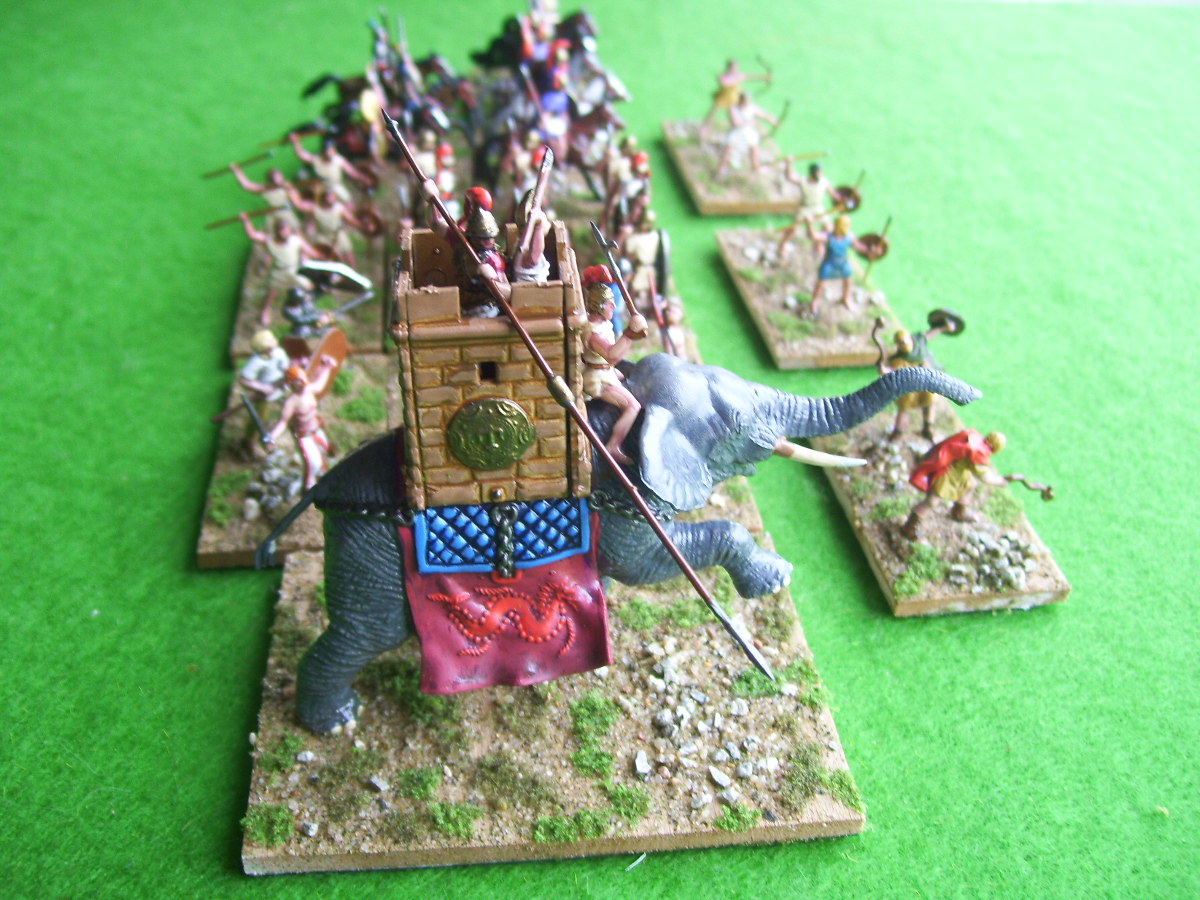 Dave's Gaming Place: 1/72 Carthaginian DBA army