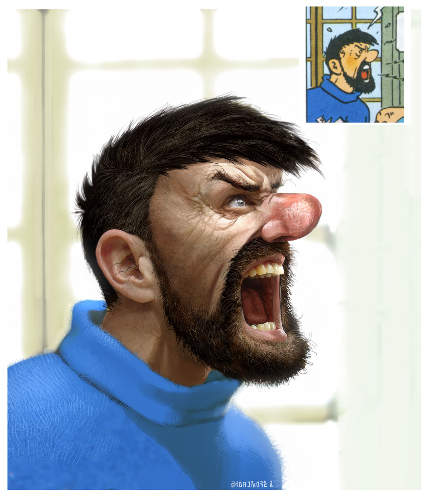 "Haddock" by Greg Broadmore, an artist who worked on the early stages ...