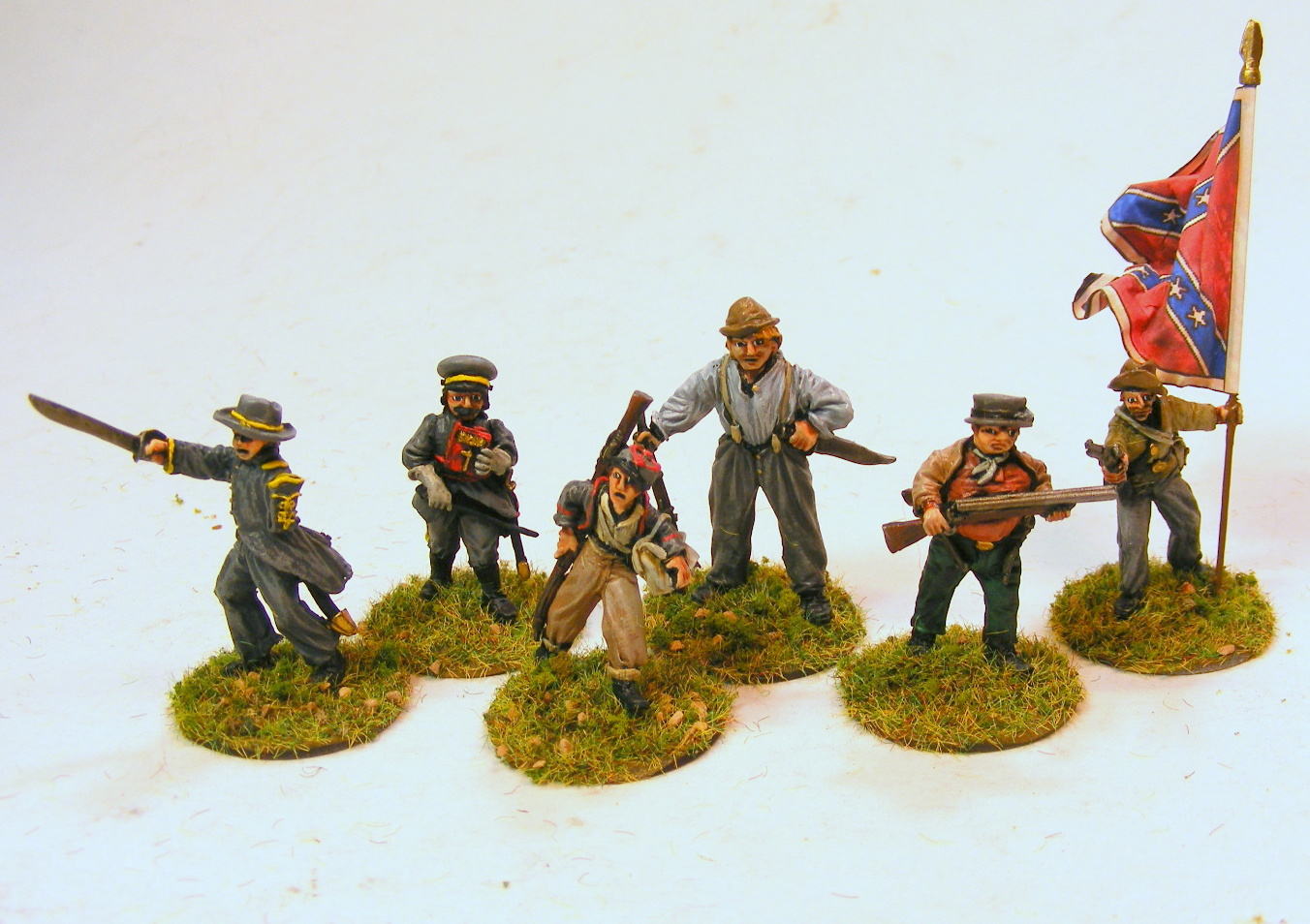 Evil Bob's Miniature Painting: 28mm ACW Uncivil War Figures