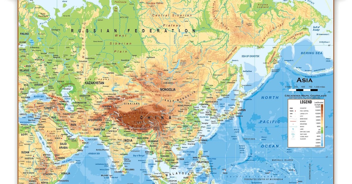 EKOGEO: DAFTAR NEGARA-NEGARA DI BENUA ASIA DAN PASIFIK