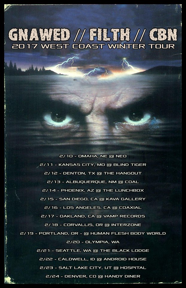 Pent Up Release: GNAWED / FILTH / CBN / XIPHOID DEMENTIA / FURNITURE ...