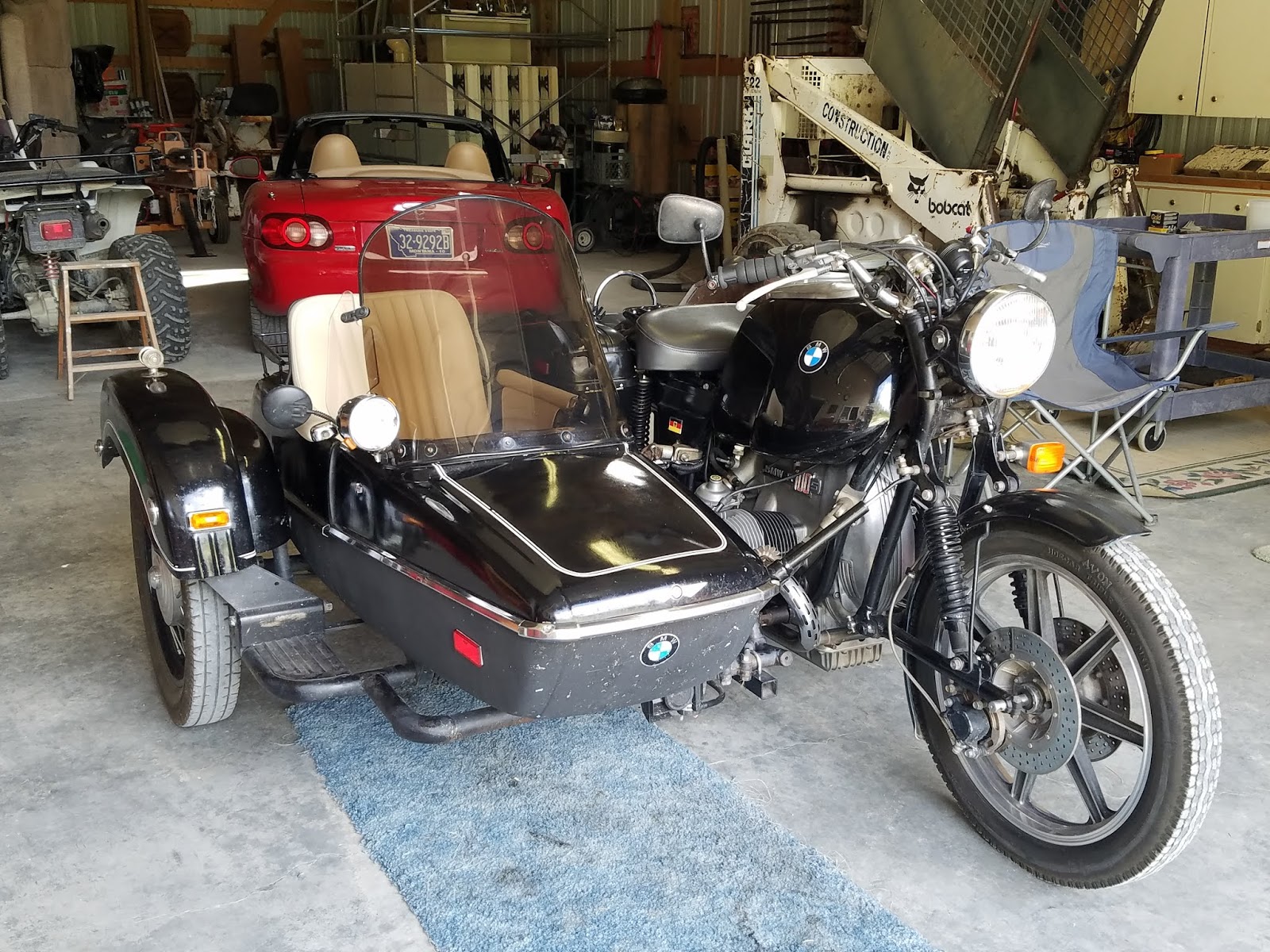Jupiters Travels w/BMW: R100S Sidecar Upgrades / Repairs