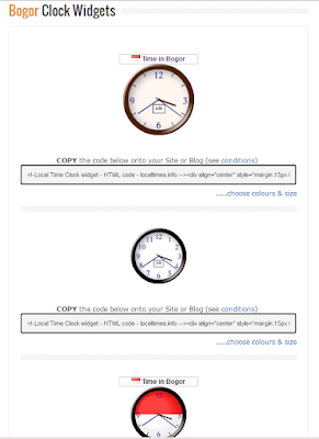 Cara Mudah Memasang Widget Jam Dan Kalender Di Blogger - Warung Internet