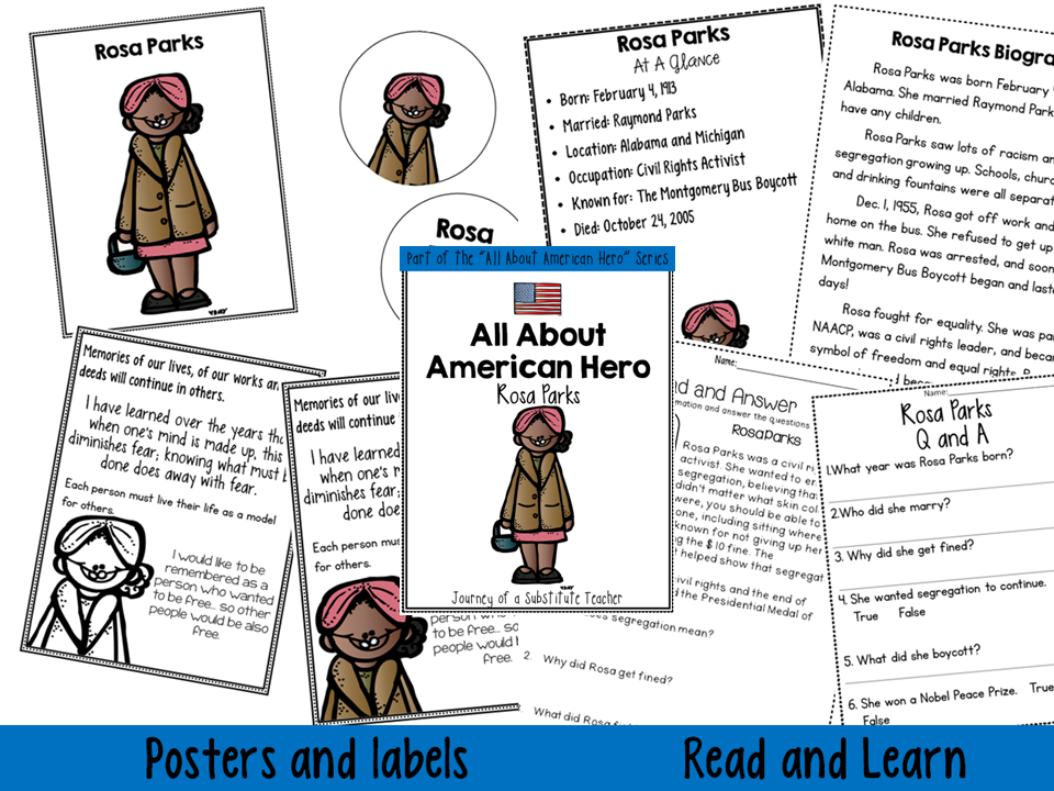 Black History Month - Journey of a Substitute Teacher