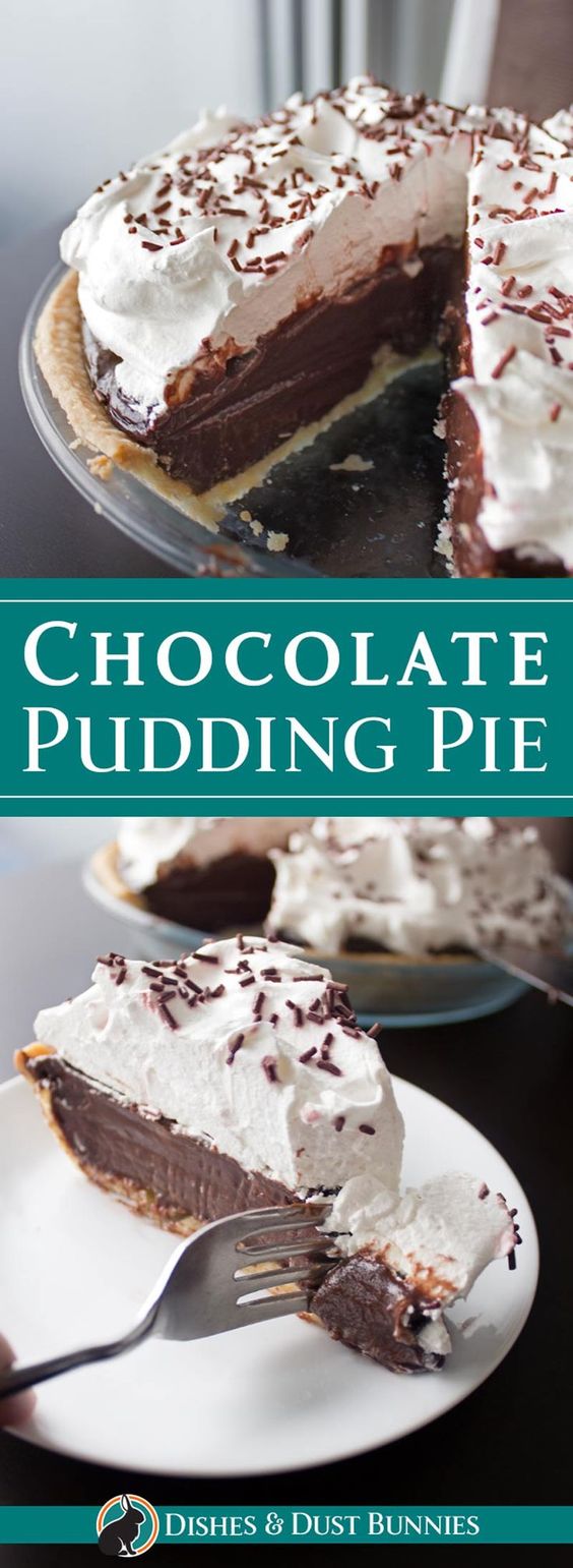 CHOCOLATE PUDDING PIE - Tasty Kitchen Recipes