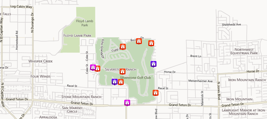 Las Vegas Real Estate: Silverstone Ranch Golf Homes In Las Vegas, NV 89131