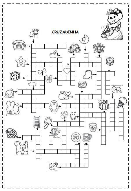 Blog da professora Edivania: CRUZADINHAS