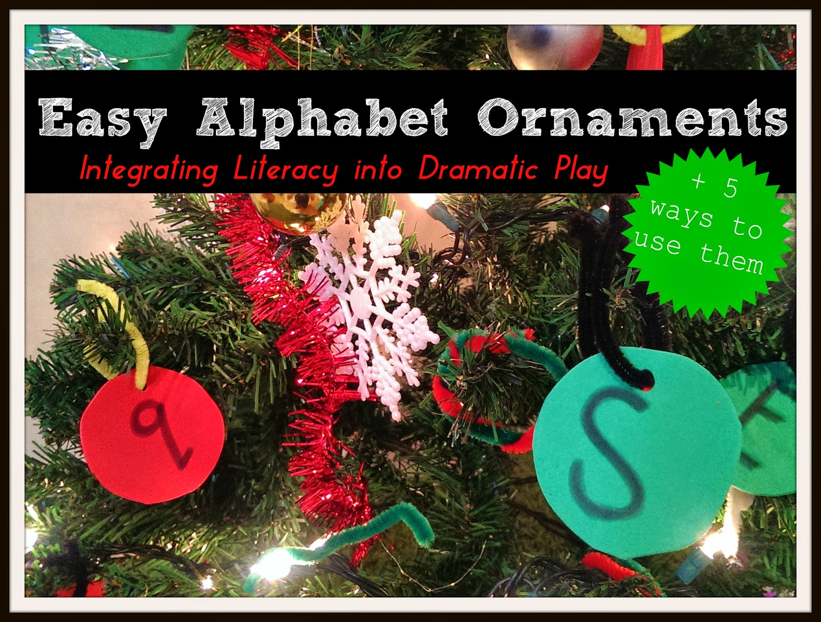 hands & heart learning: Alphabet Ornaments