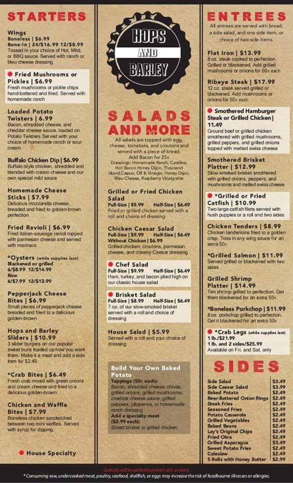 Not Just Another Southern Gal: Hops and Barley - #RestaurantReview