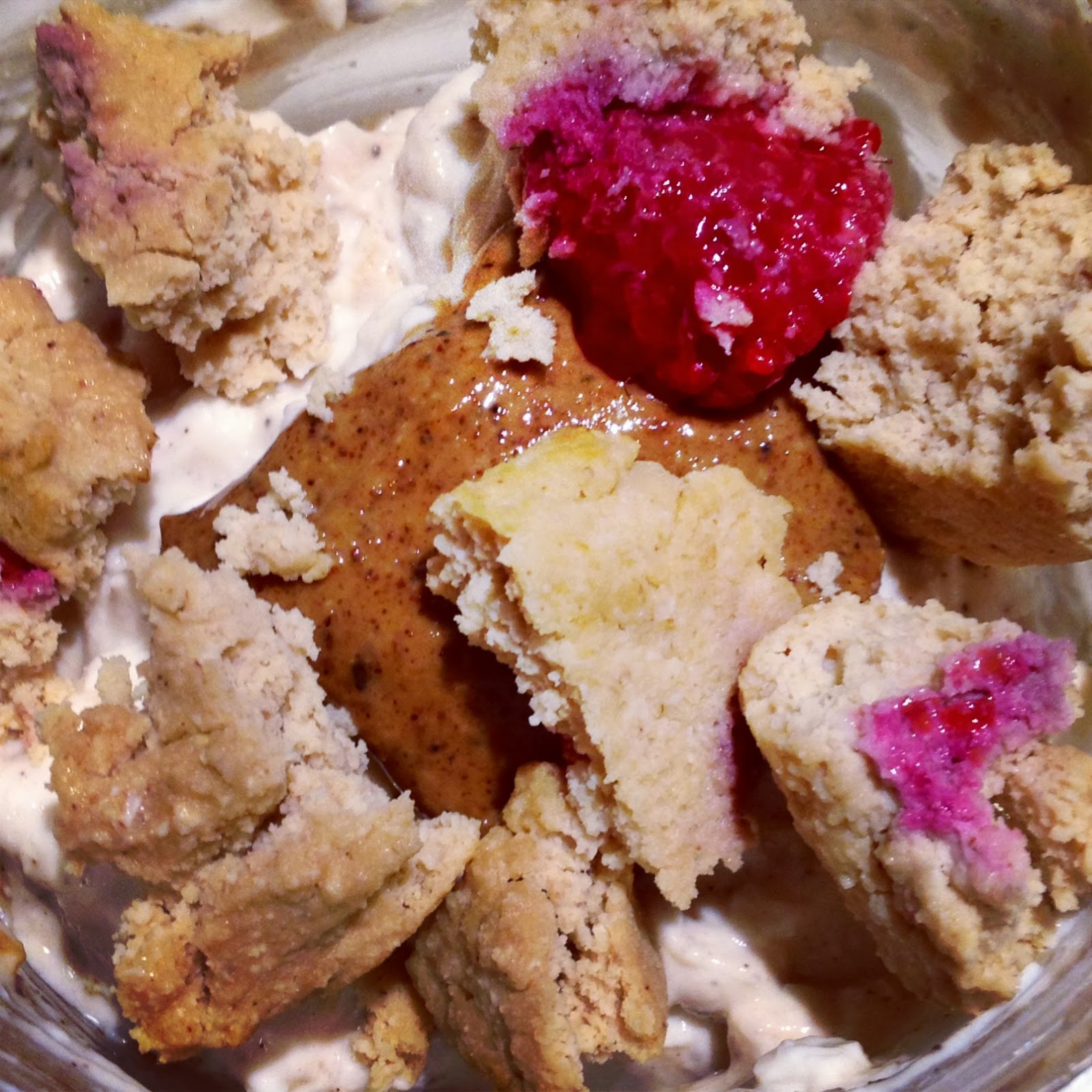 Pretty Little Feast: Vanilla Raspberry Protein Muffins