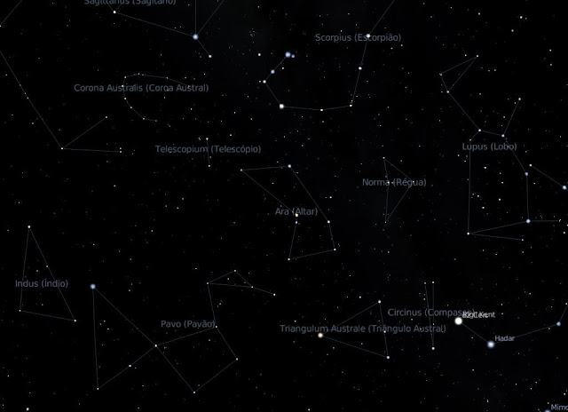 Astronomia: Ara ( Altar )