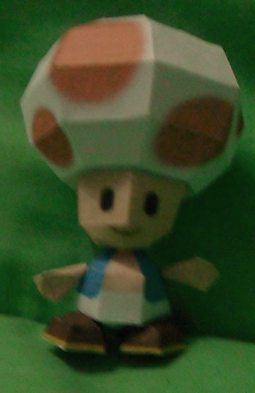 Paper & Craft: Mini-Toad maded