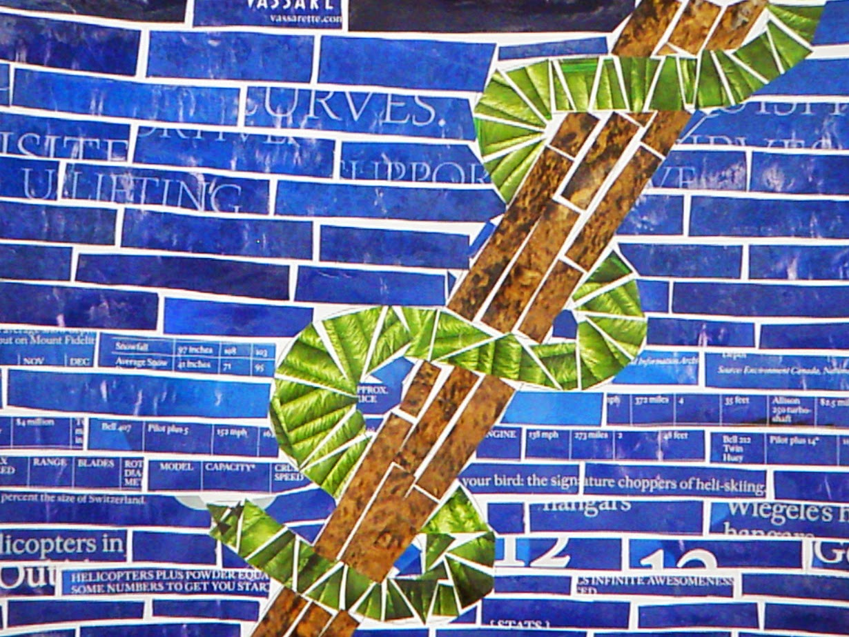 Jerdee's Art Classes: Animals in Art: Magazine Mosaics