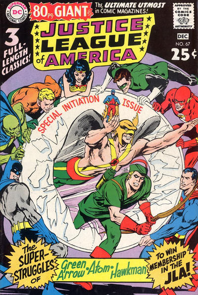 Dave's Comic Heroes Blog: Giant Justice League of America The Fourth