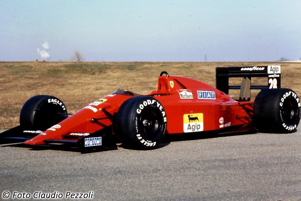 F1/ PRESENTAZIONE DELLA FERRARI F640 1989 - FOTO DI CLAUDIO PEZZOLI ...