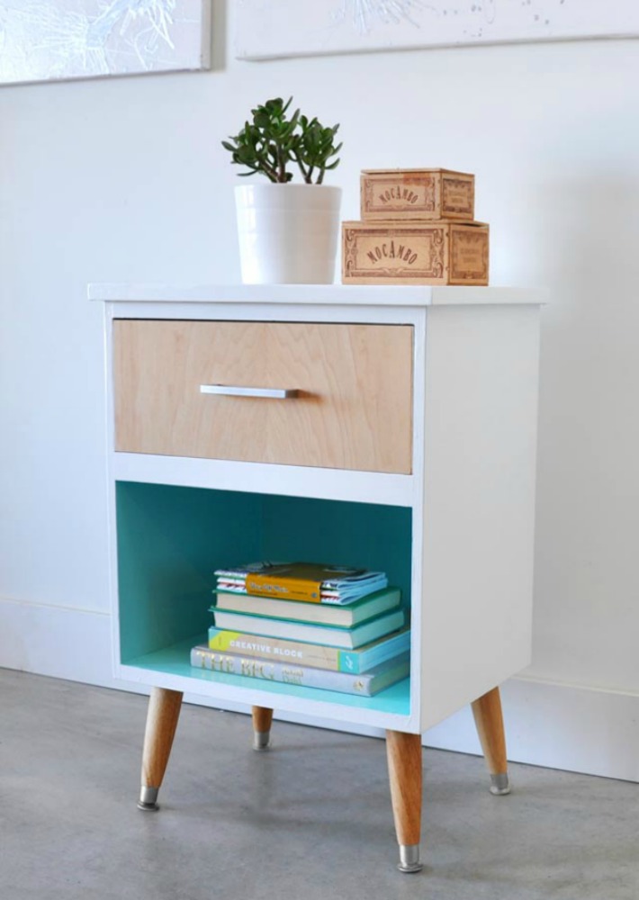 Decoración Fácil: 6 diy muebles Mid Century