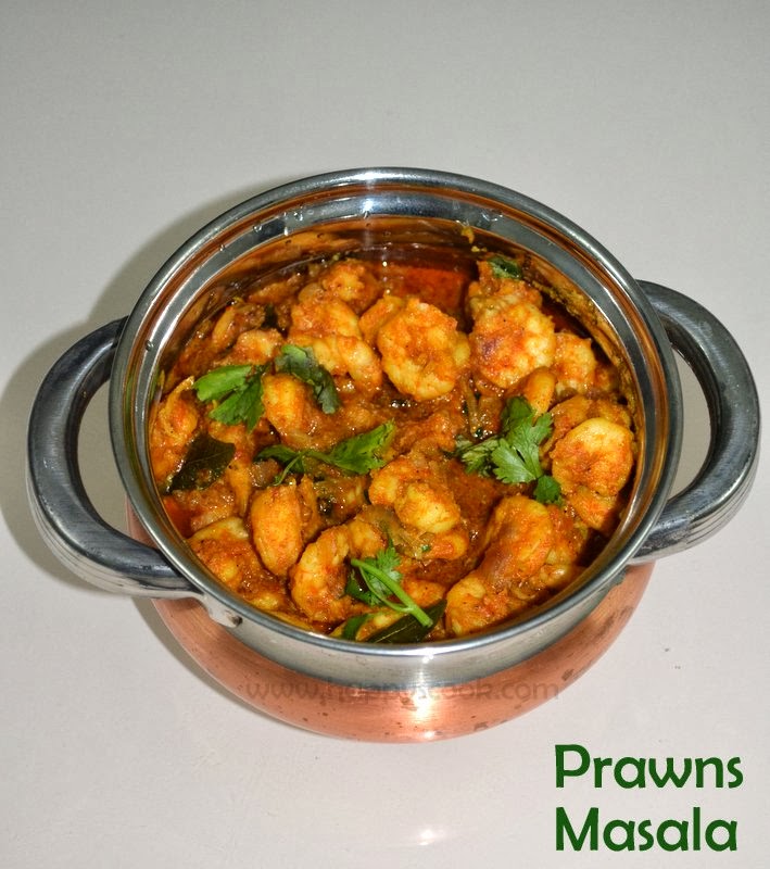 Prawn Masala Recipe | Happy's Cook