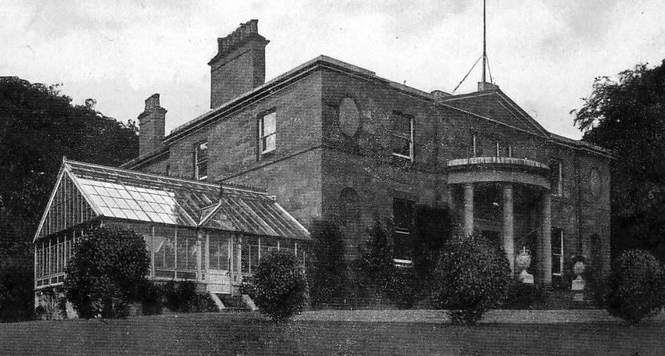 Tour Scotland: Old Photograph Whitburgh House Scotland