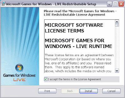 Microsoft Games for Windows - LIVE 3.5.50.0