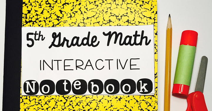 Kelly McCown: Elementary Interactive Math Notebook - Grade 5 BUNDLE