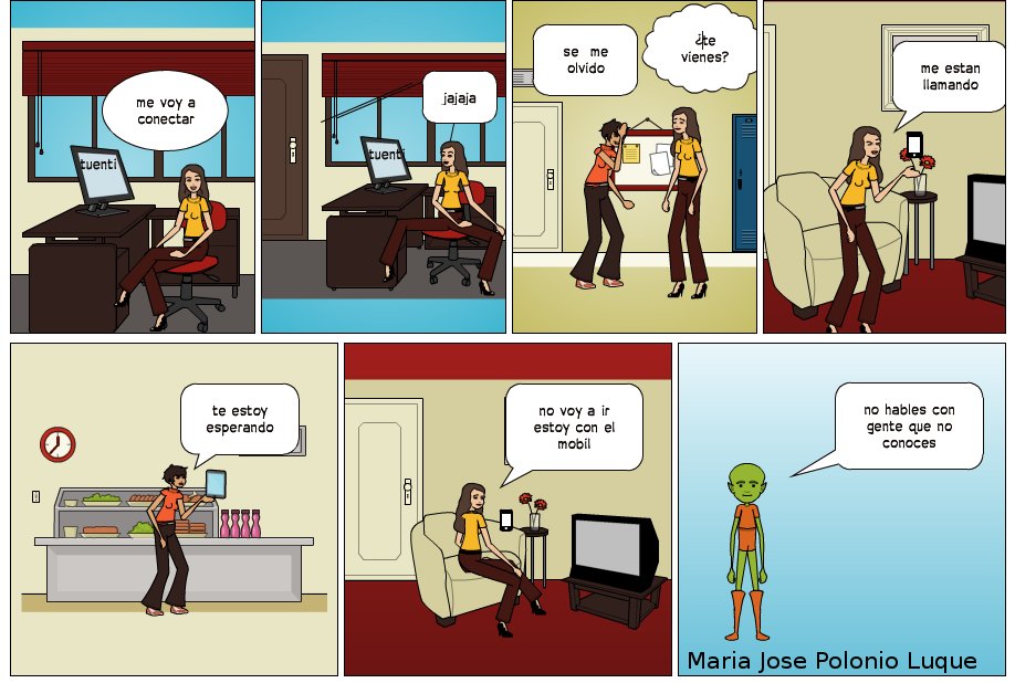 Super Chic S La Rambla Comic Abuso De Las Redes Sociales