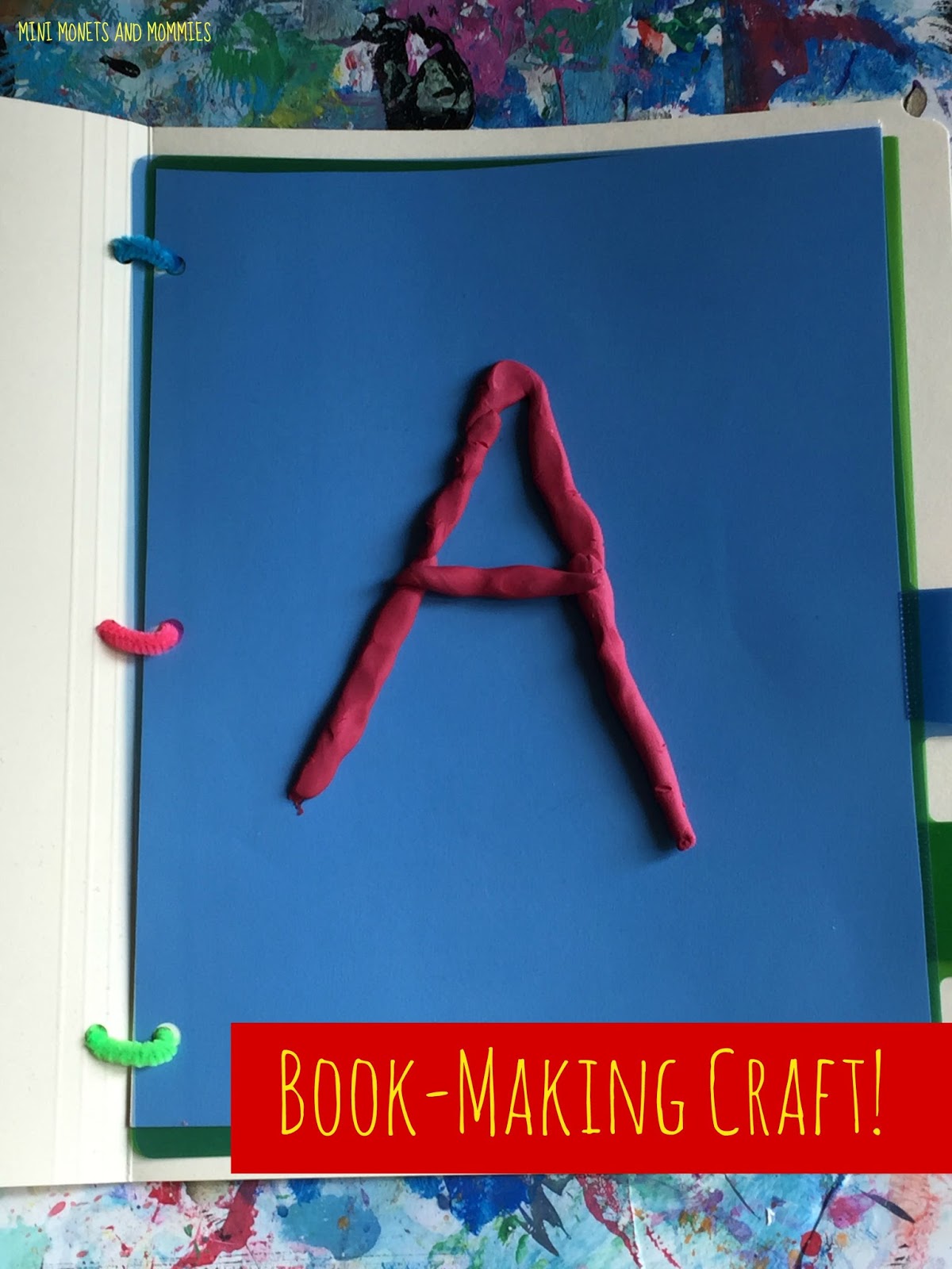 Mini Monets and Mommies: Alphabet Book-Making Kids' Craft