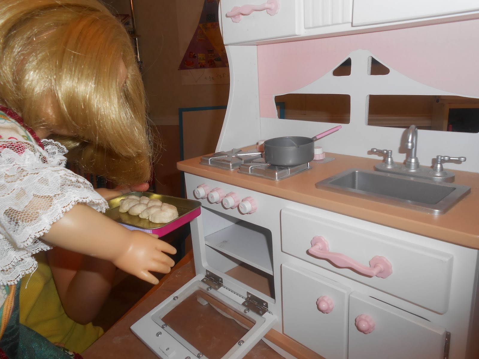 All Things Doll: Salt Dough Dolly Food!