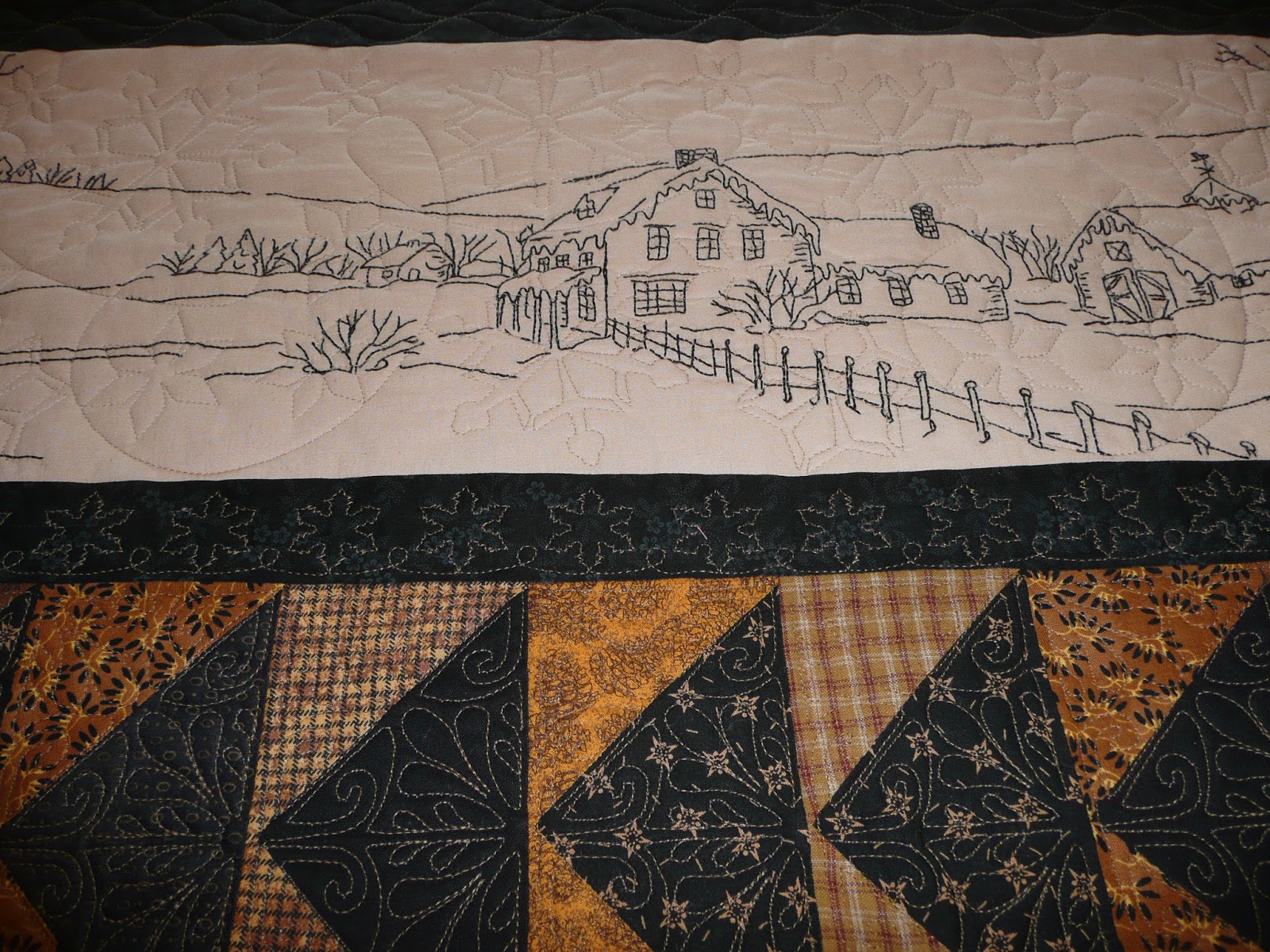 Acorn Ridge Quilting: Over The River Quilt