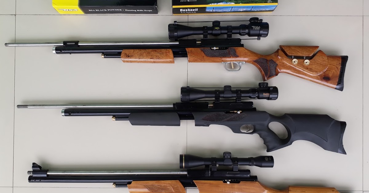 Senapan Angin PCP dan Gejluk AS Gun: Senapan Angin Shotgun Long Barrel ...