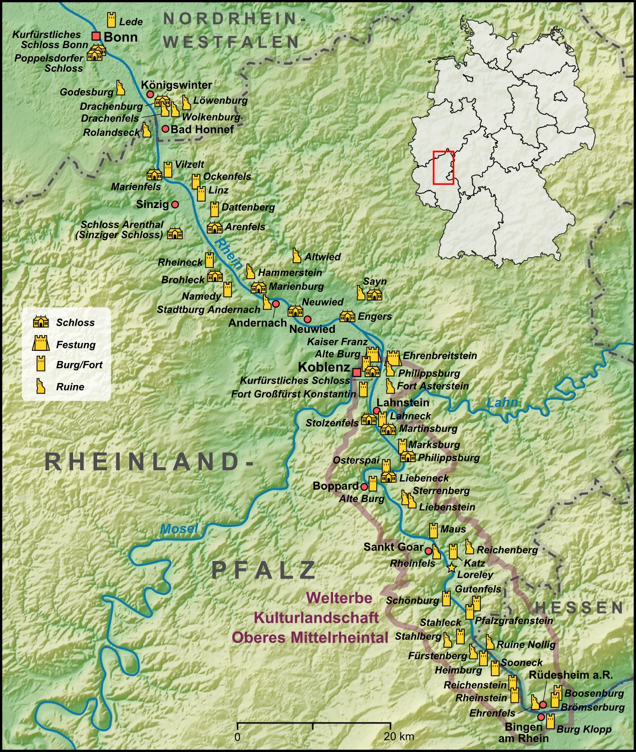 Viajar con autocaravana: (II) Valle del Rhin