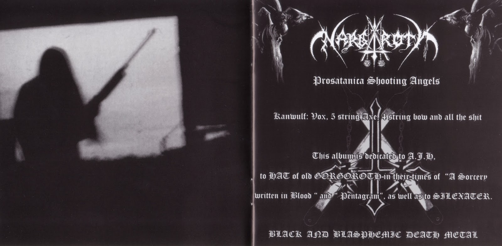 EXPLOSIÓN - METAL TROOP: Nargaroth - 2004 - Prosatanica Shooting Angels